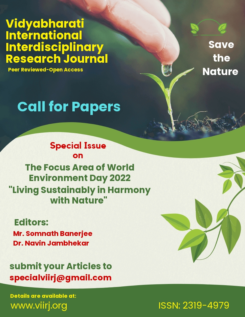 viirj - VidyaBharati International Interdisciplinary Research Journal